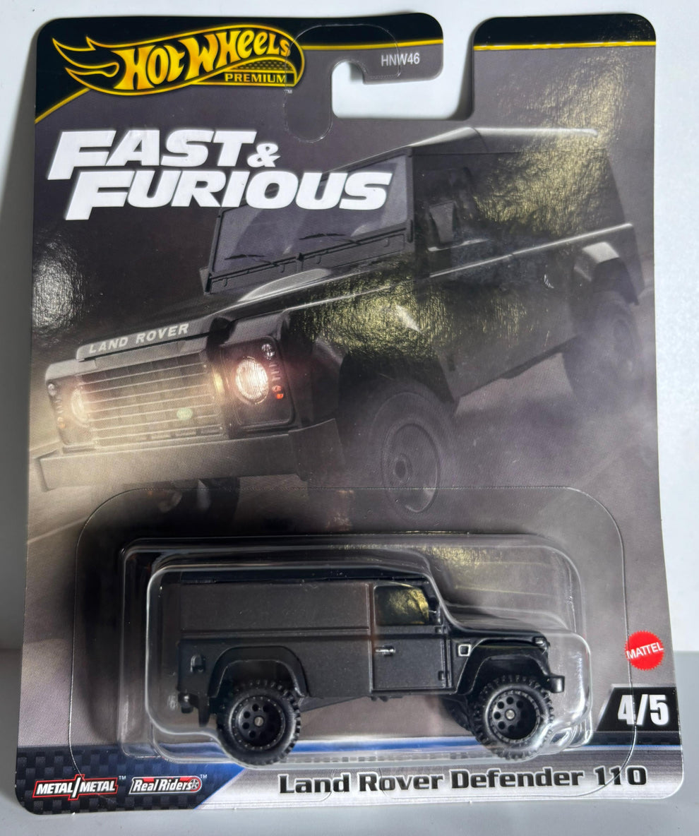Hot Wheels Premium - Land Rover Defender 110 Fast & Furious Limited ...